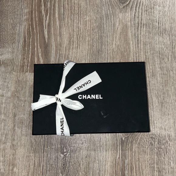 CHANEL | Bags | Chanel Black Box With White Ribbon | Poshmark